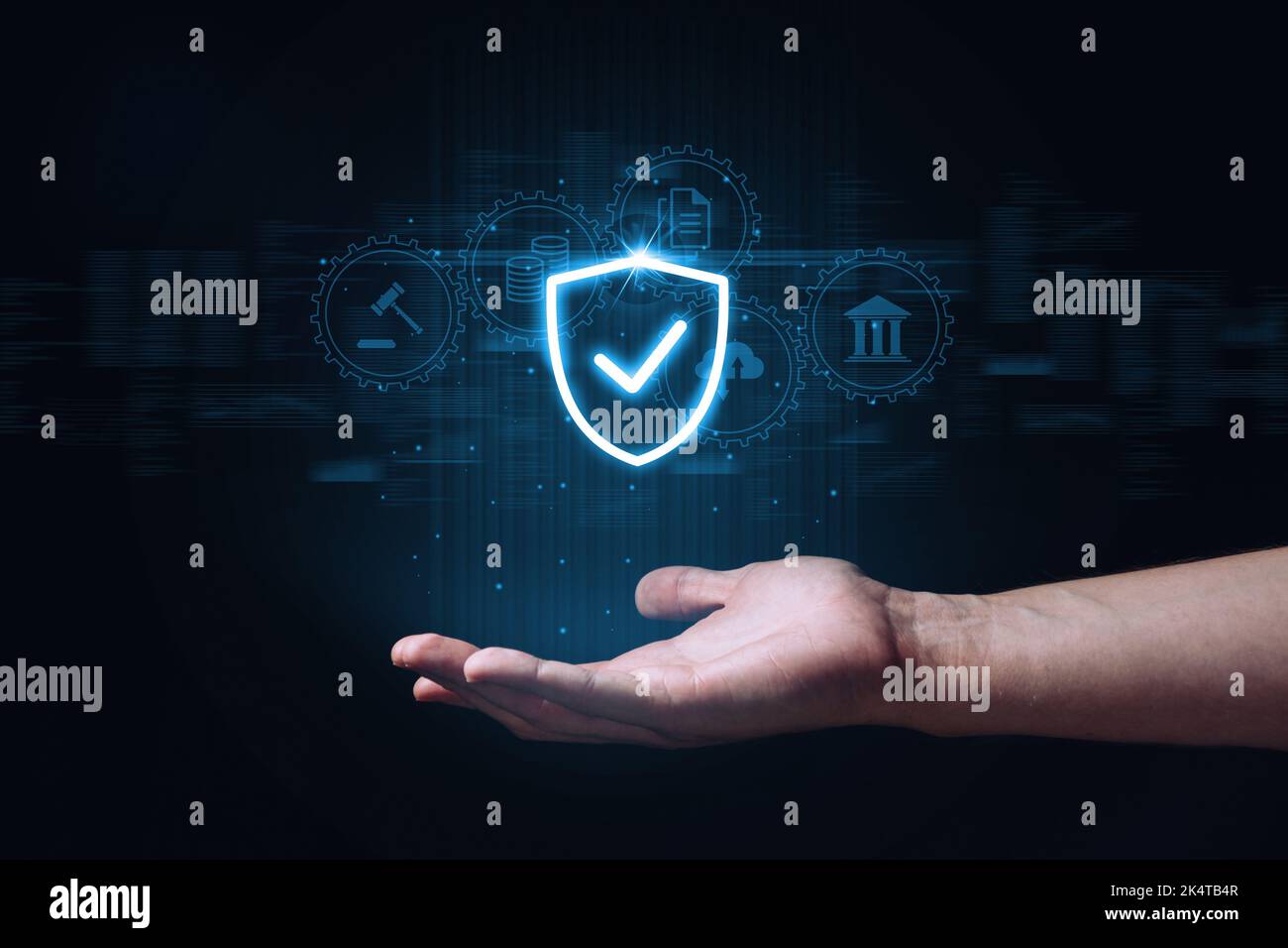 The concept of insurance and protection in business, court and various ...