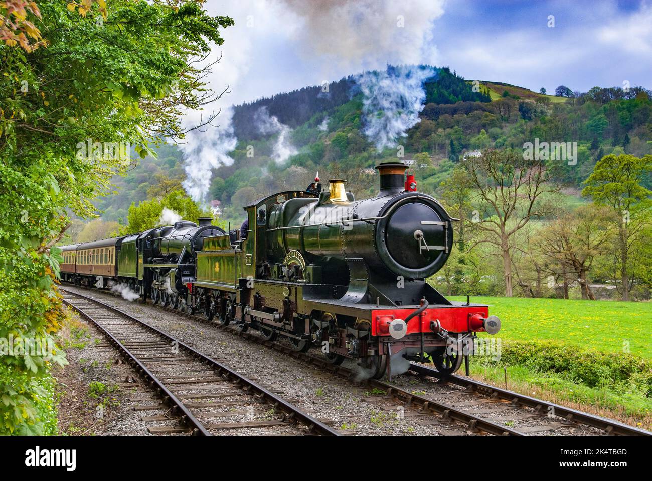 LLangollen Steam and Stars Gala 2009. The engine City of Truro. Ex GWR ...