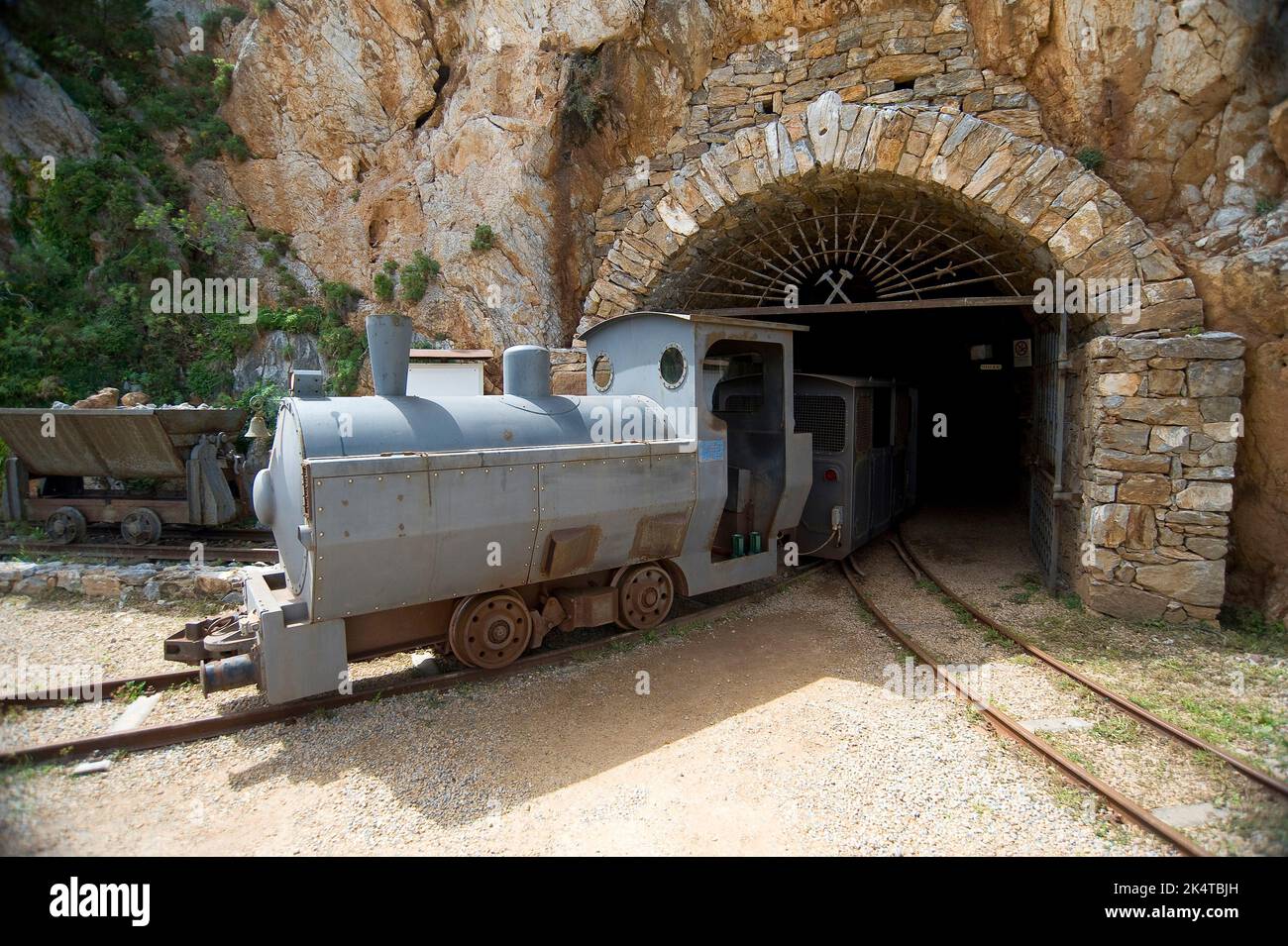 Galleria Henry, old mine visited, Buggerru, Planu Sartu, Sardinia ...