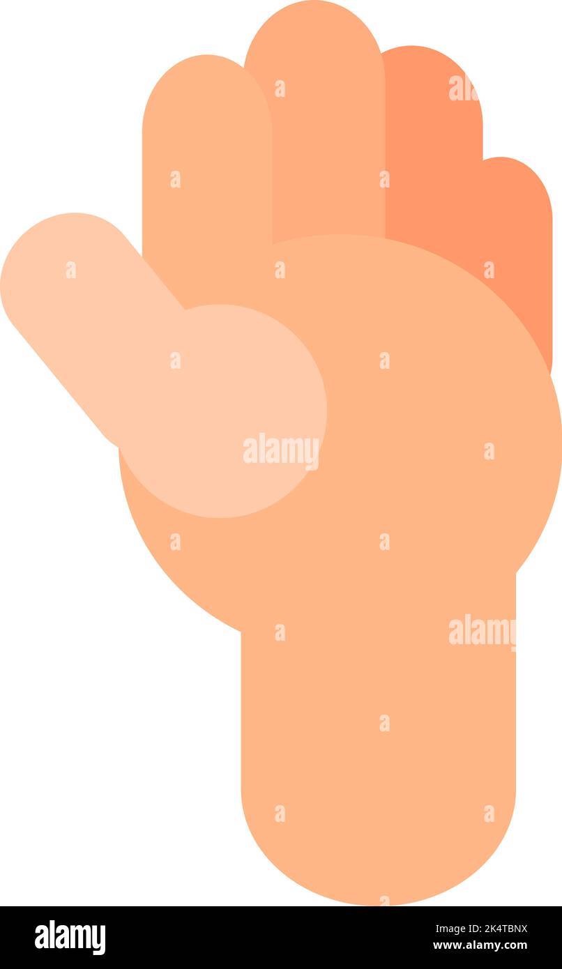 A touch of skin Stock Vector Images - Alamy