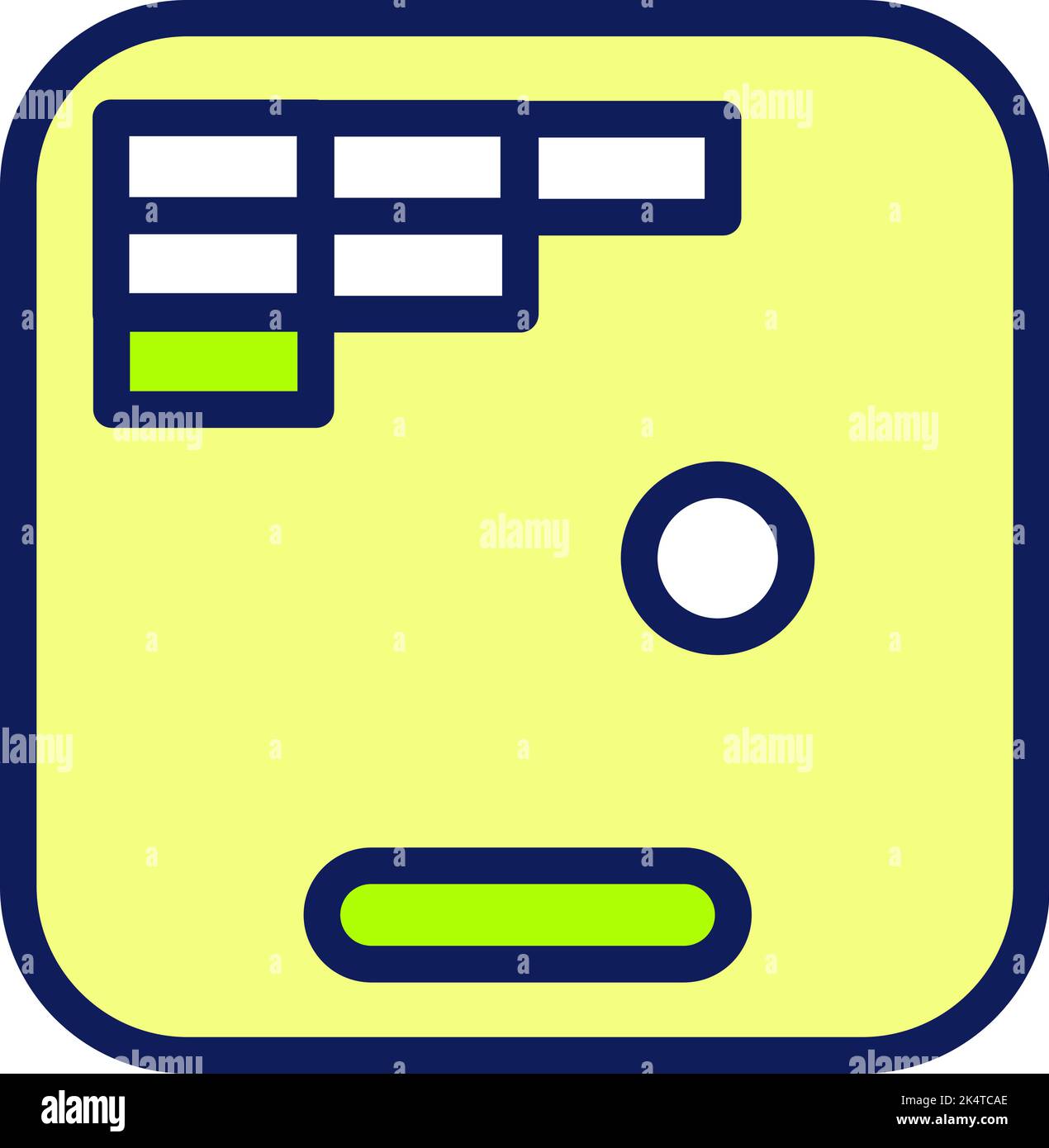 Gameplay Brick Illustration Vector On A White Background Stock Vector