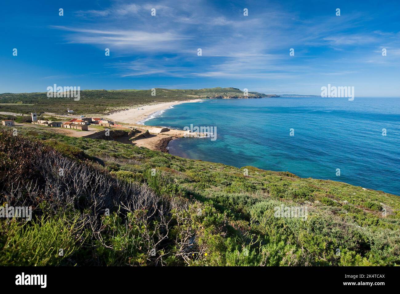 Funtanamare Iglesias e Porto Paglia Gonnesa, Sardinia, Italy Stock ...