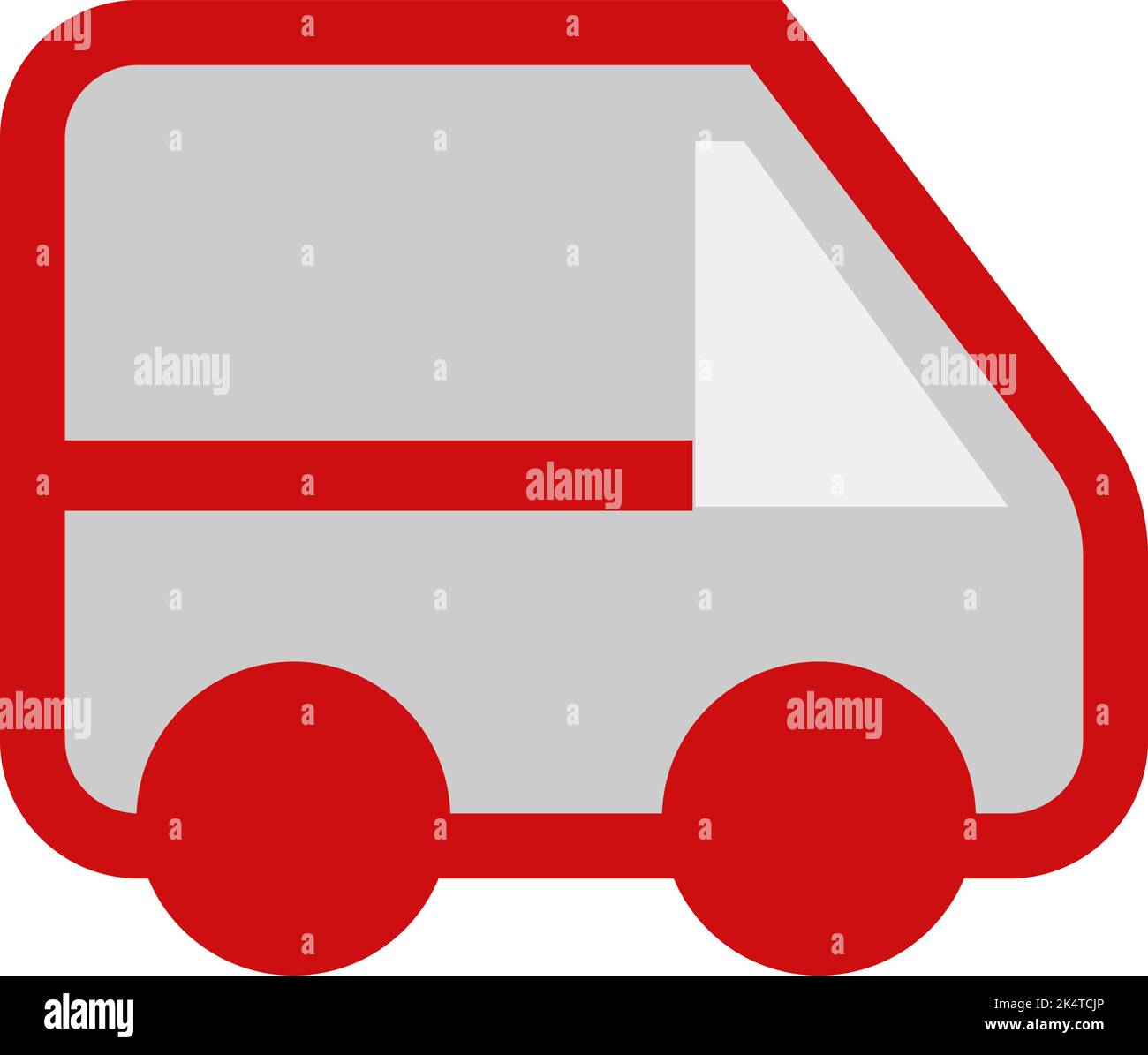 Medical car, illustration, vector on a white background Stock Vector ...