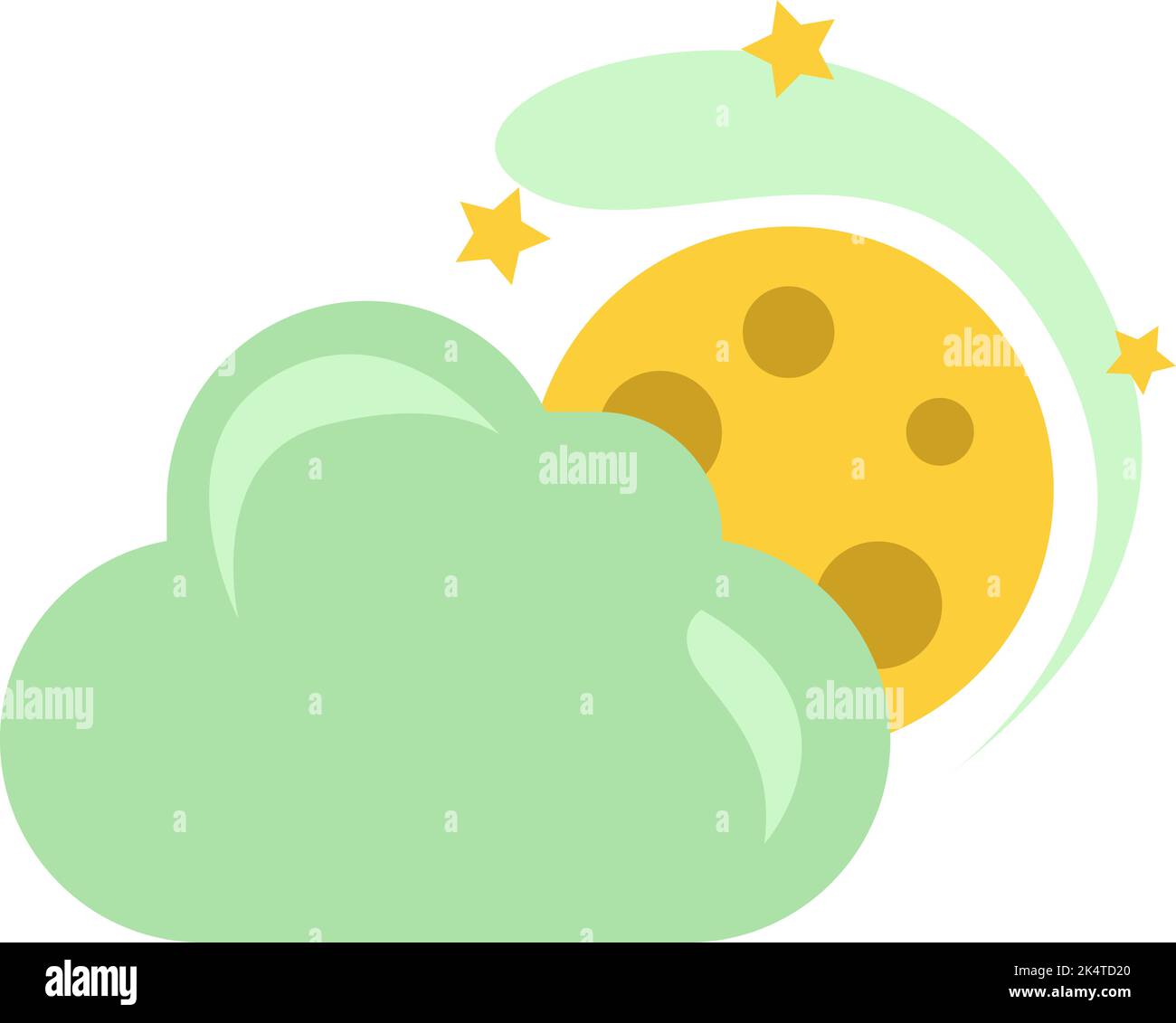 White background moon hi-res stock photography and images - Alamy