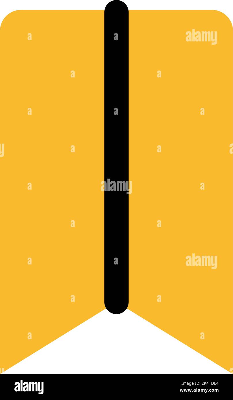 Bookmark icon, illustration, vector on a white background Stock Vector ...