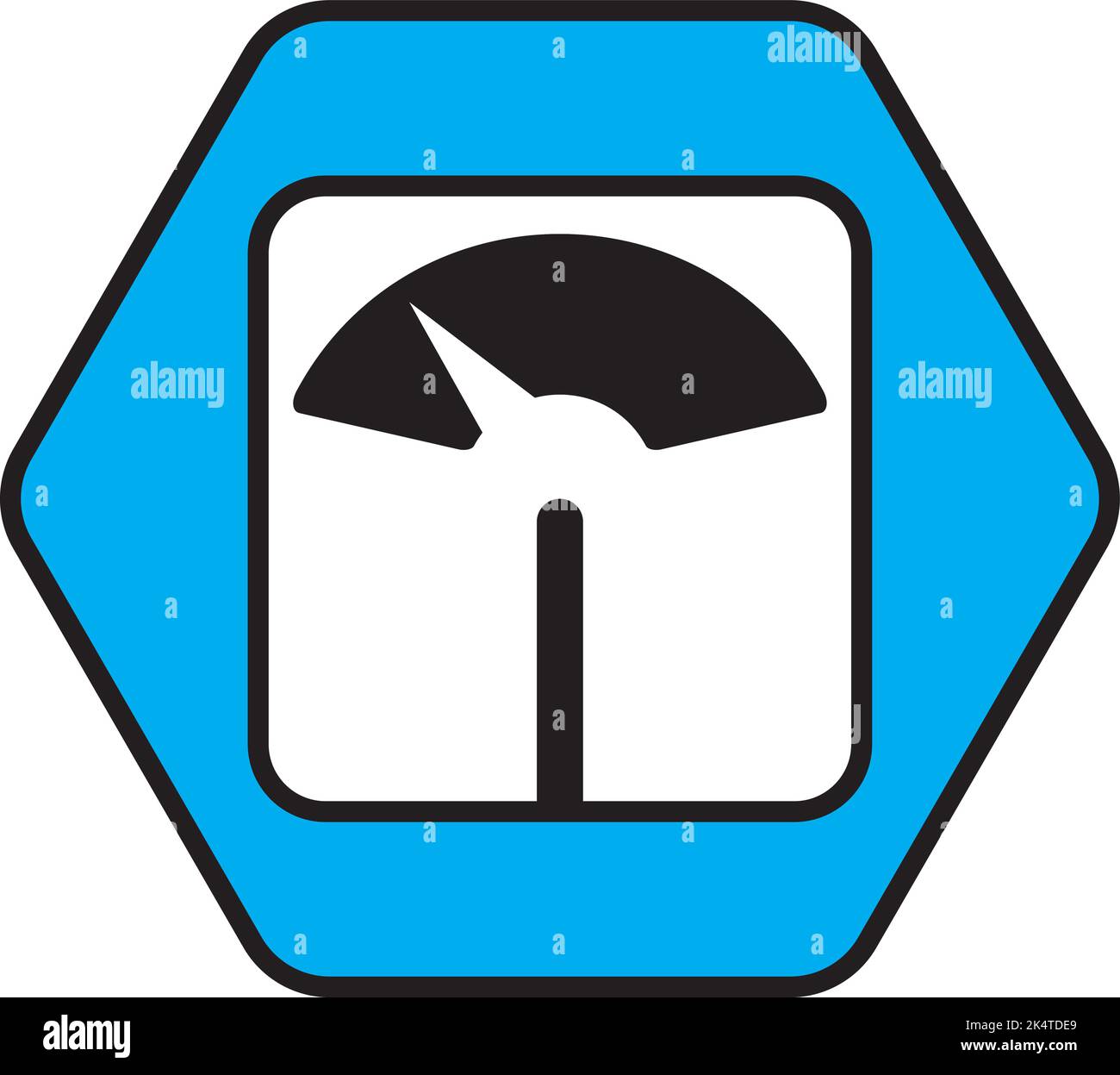 Health care scales, illustration, vector on a white background Stock ...