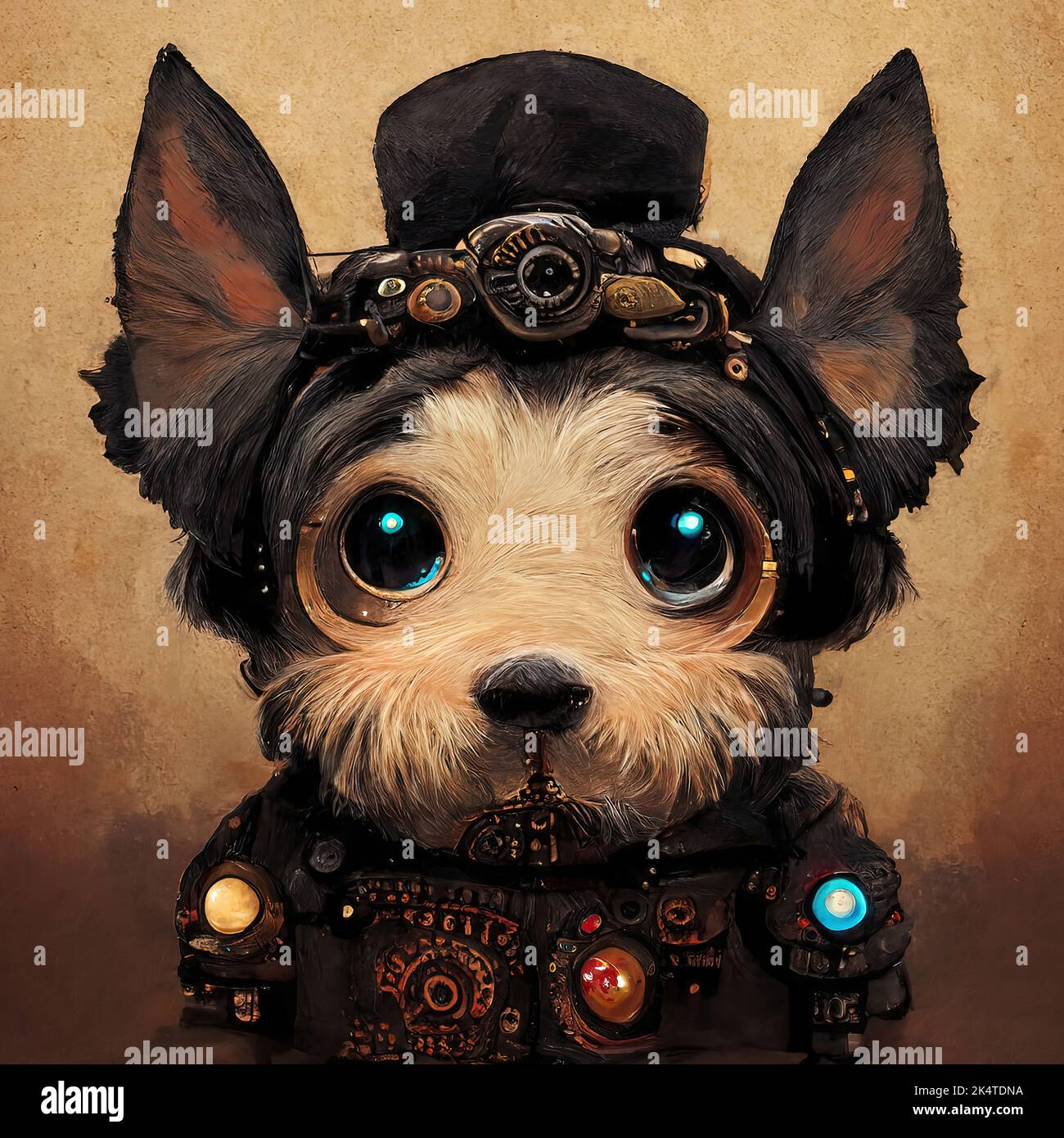 Steampunk puppy hi-res stock photography and images - Alamy