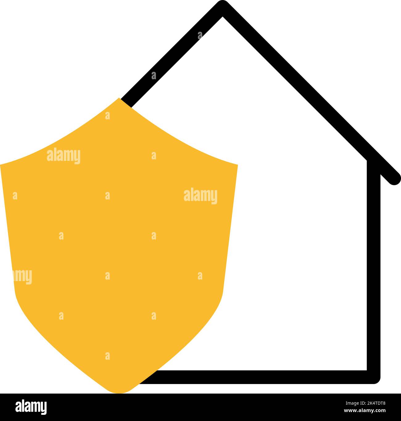 Insurance concept house on Cut Out Stock Images & Pictures - Alamy