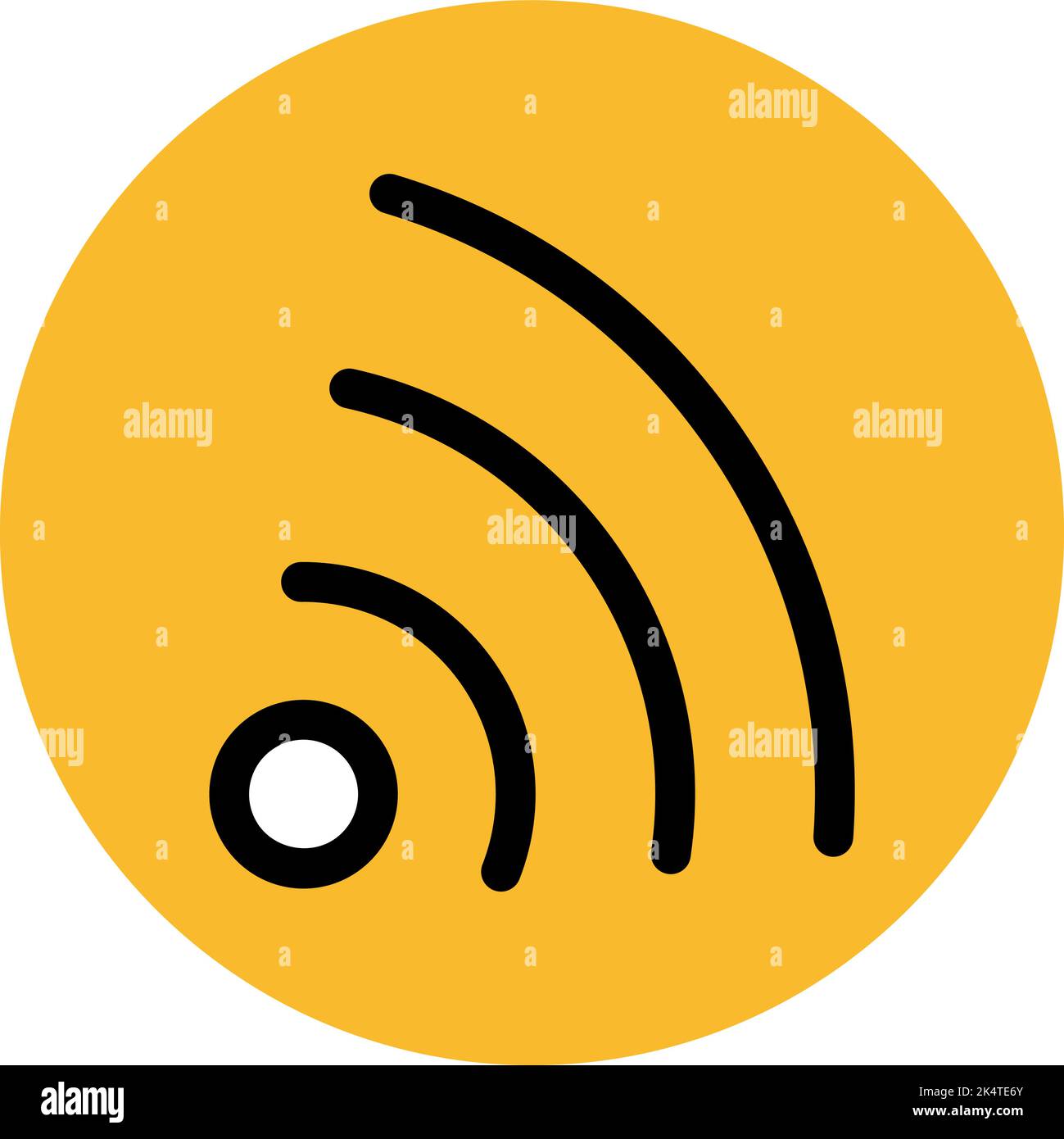 Shopping mall wifi, illustration, vector on a white background Stock ...