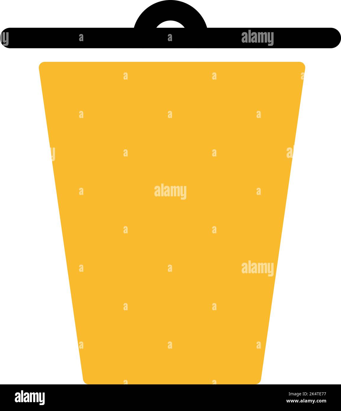 Delete icon, illustration, vector on a white background Stock Vector ...