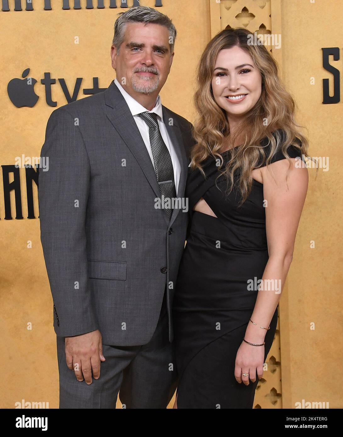 (L-R) Bruce Marshall Romans and Guest at the Apple TV+ Original Series ...