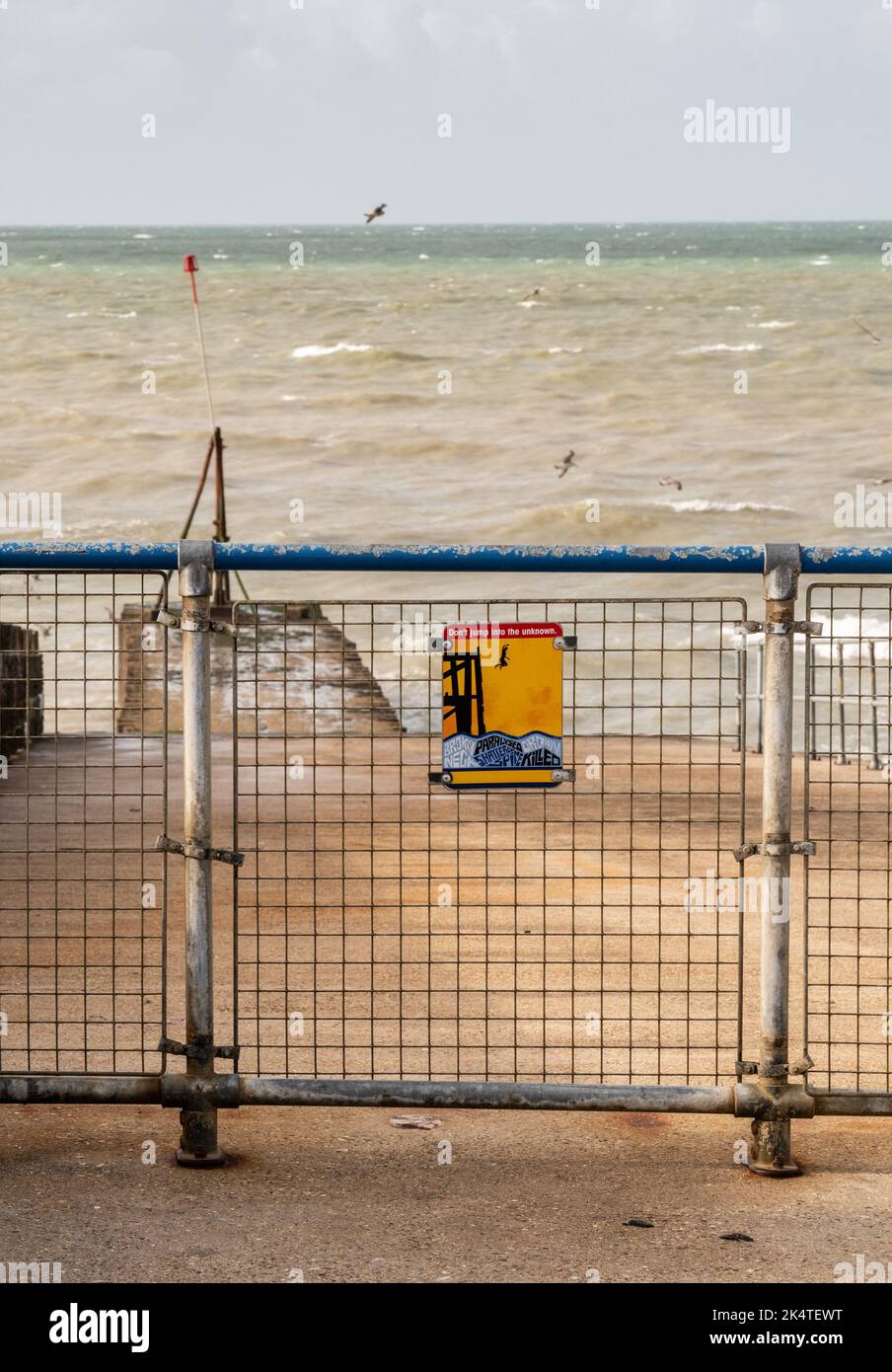 Seafront overflow sewage outlet hi-res stock photography and images - Alamy