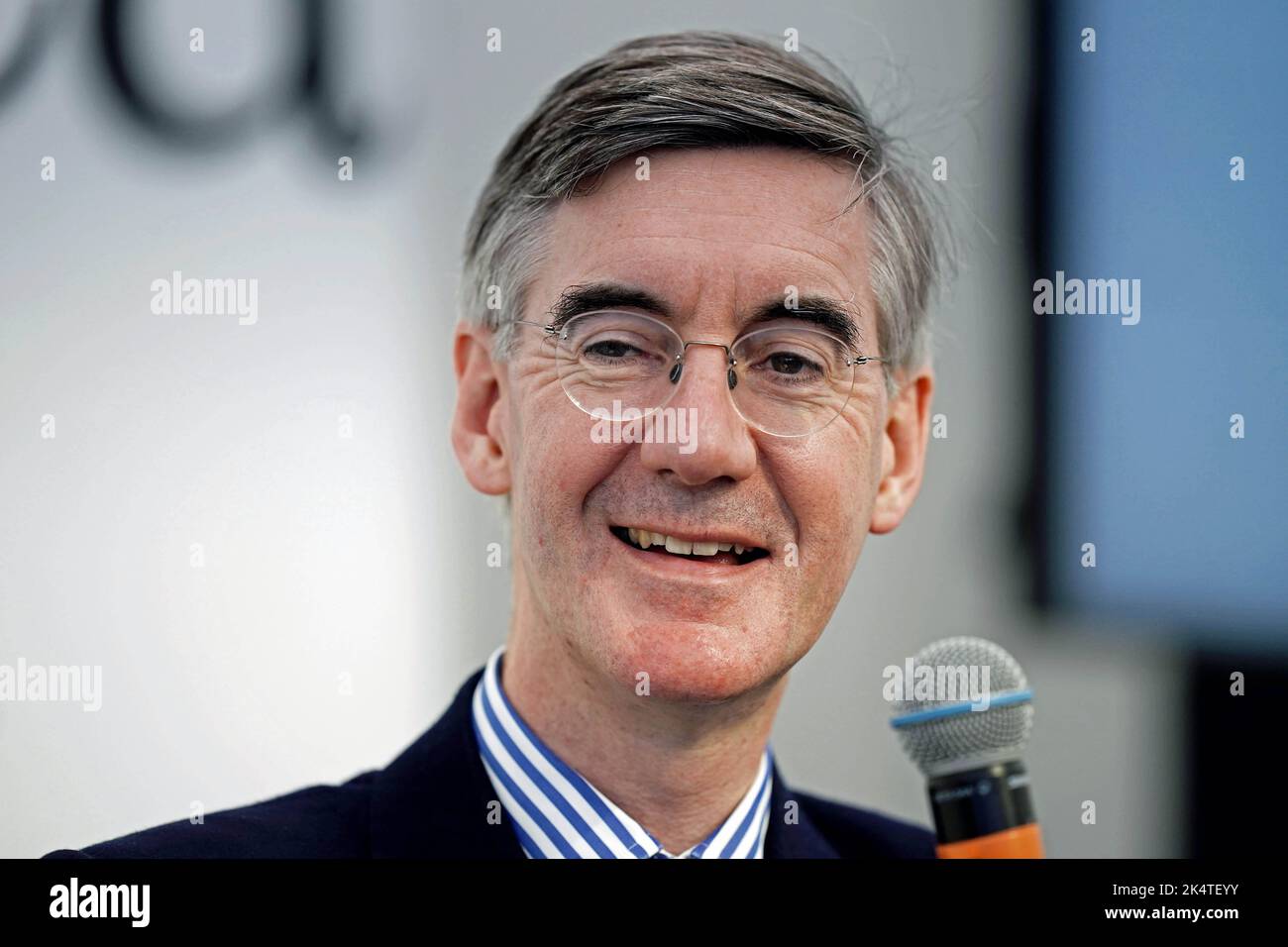 Business Secretary Jacob Rees-Mogg during a fringe event hosted by ...