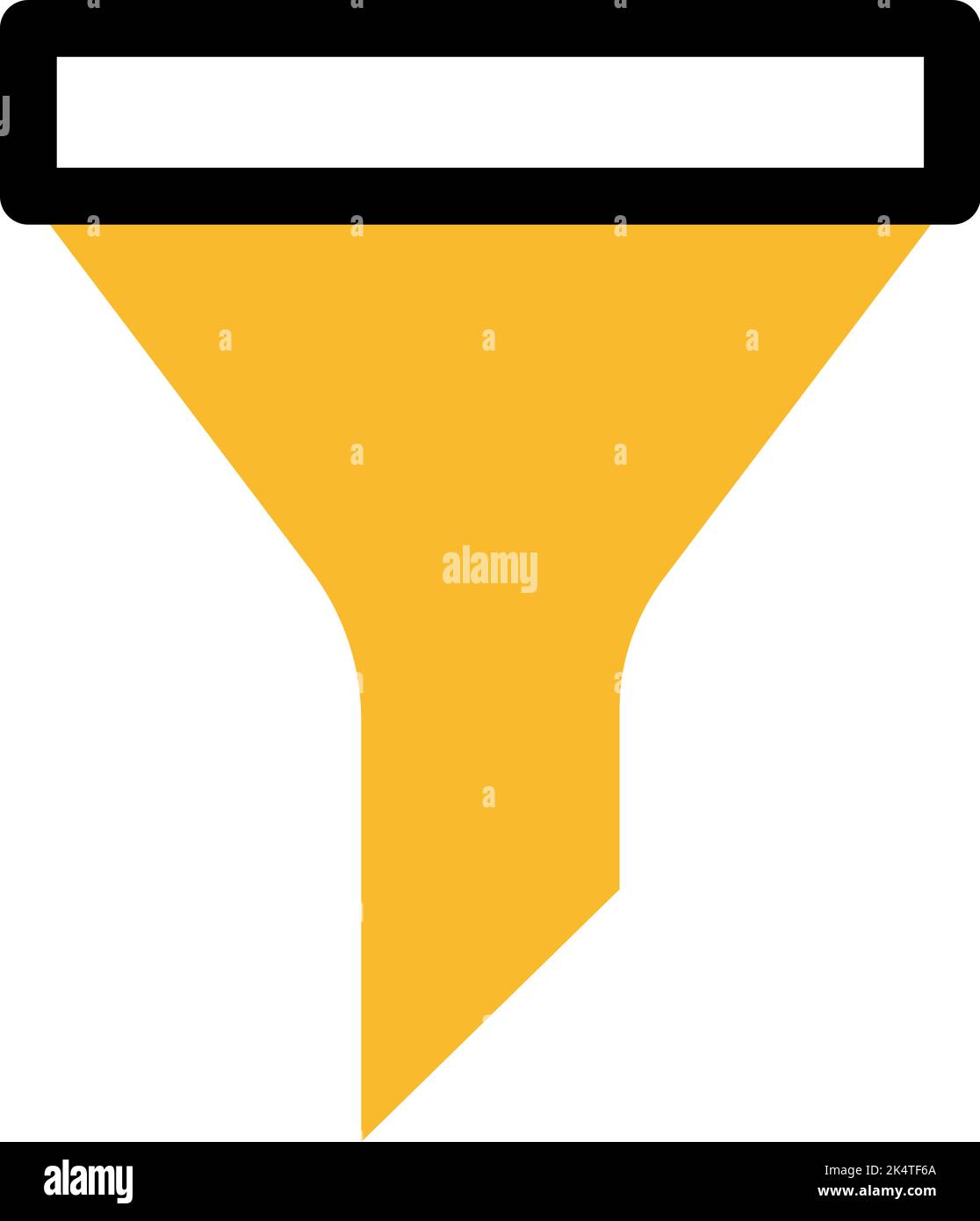 PC Filter, illustration, vector on a white background Stock Vector ...