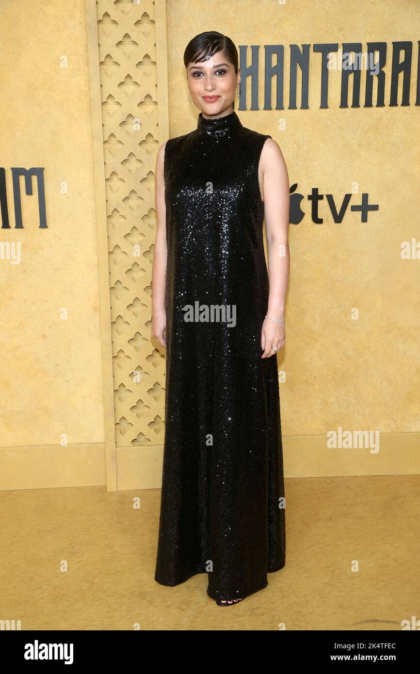 Los Angeles, Ca. 3rd Oct, 2022. Sujaya Dasgupta at the Apple TV ...