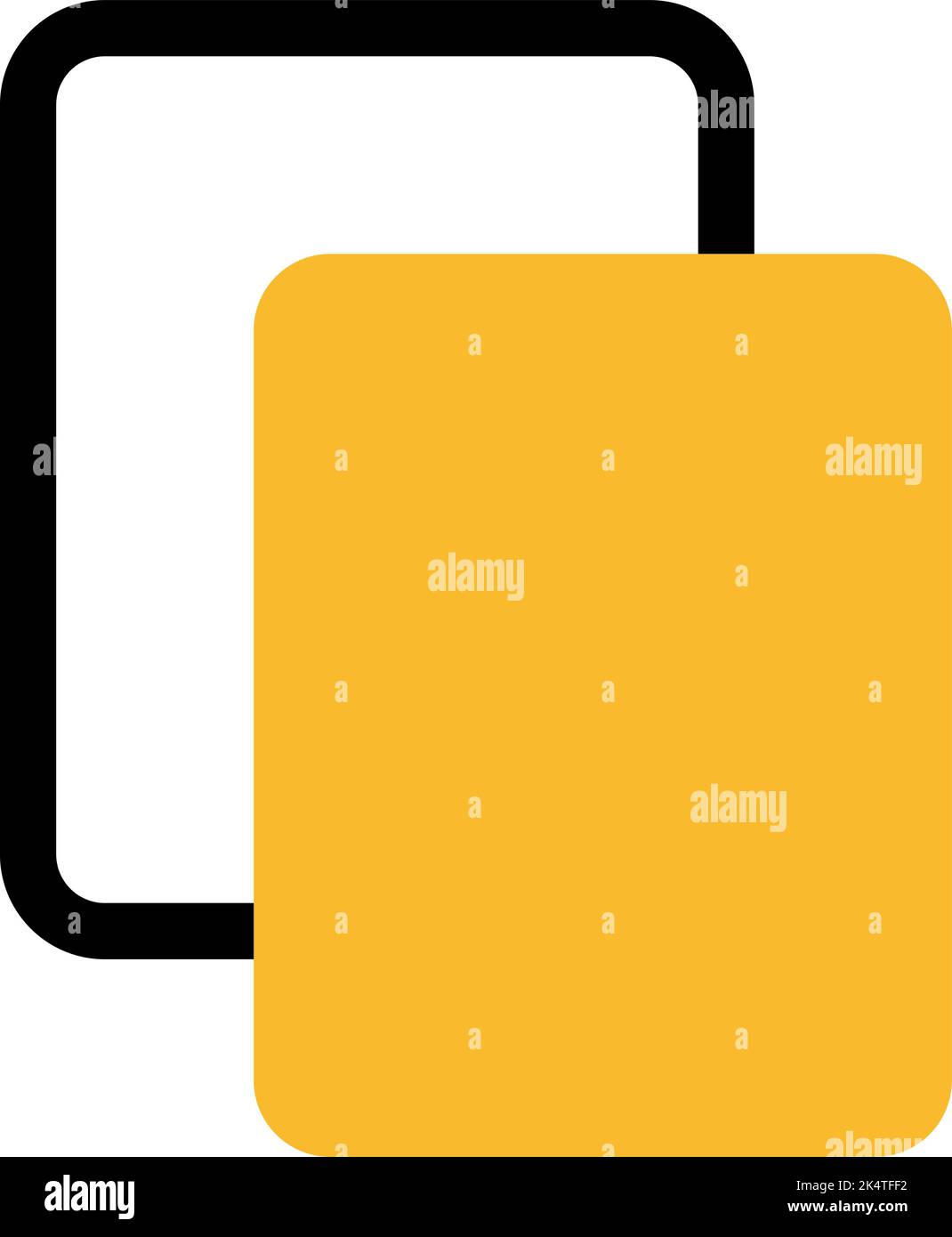 New page icon, illustration, vector on a white background Stock Vector ...