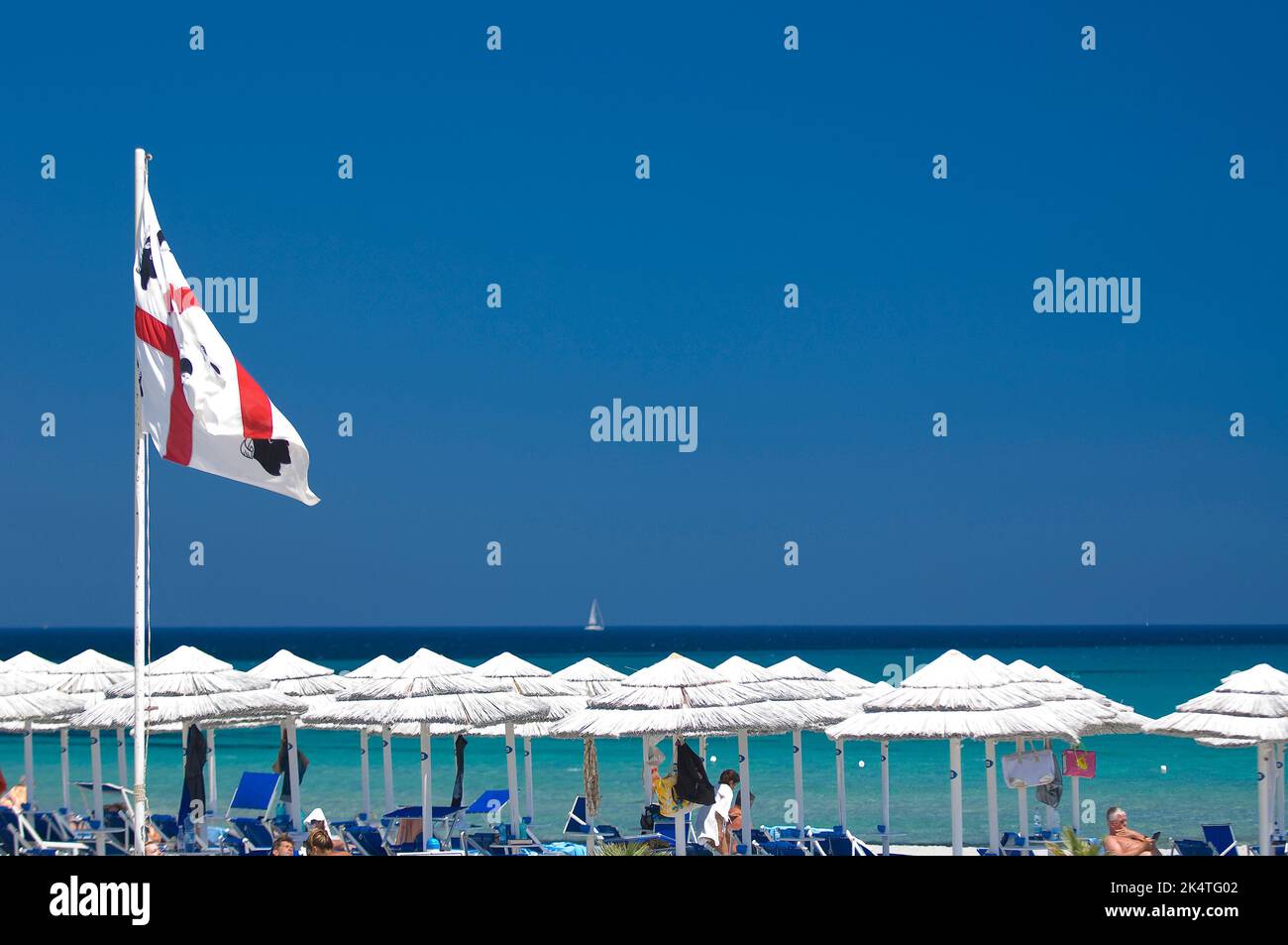 Simius Beach, Villasimius, Sardinia, Italy Stock Photo - Alamy