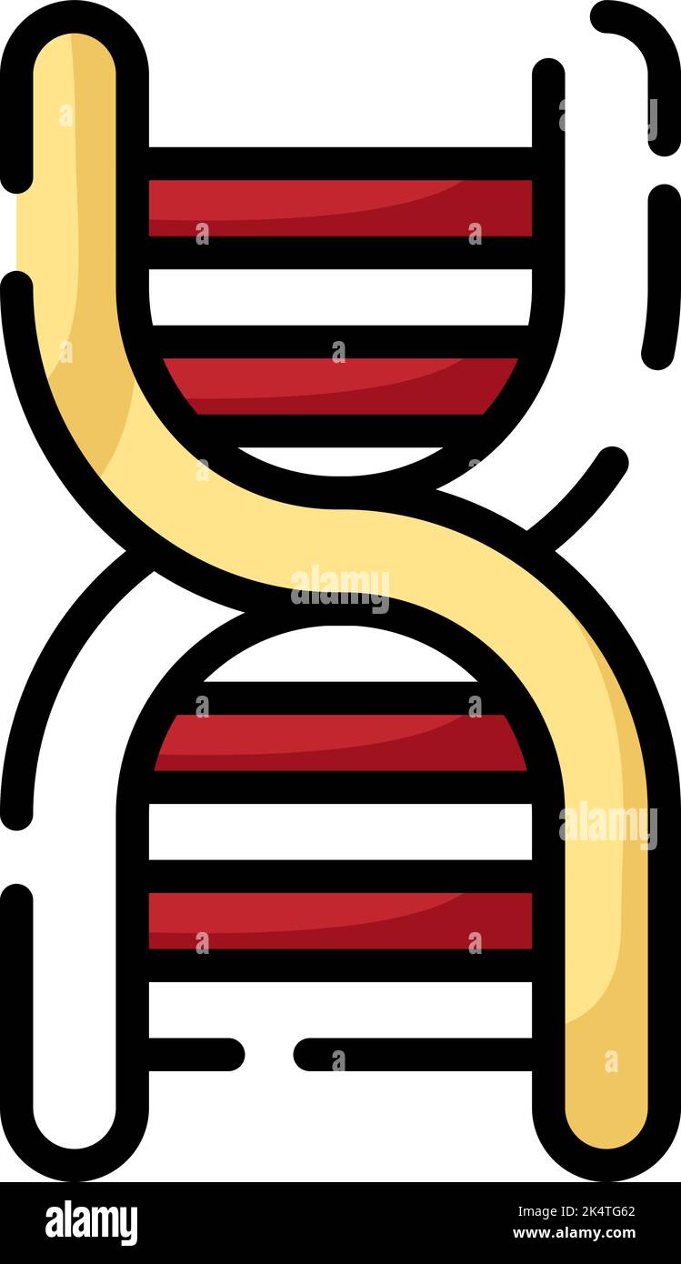 Dna molecule structure on Stock Vector Images - Alamy