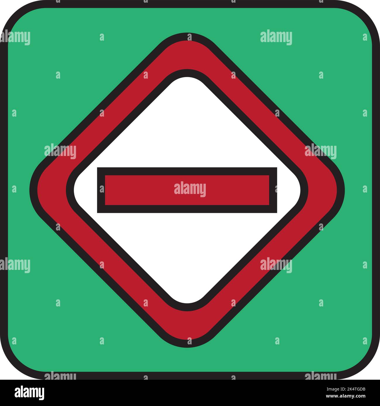 Crossroads icon on white Stock Vector Images - Alamy