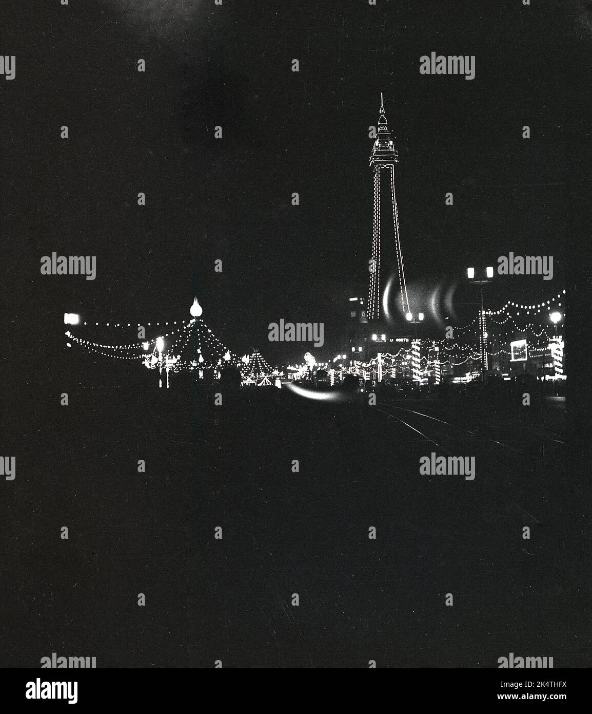 Blackpool promenade 1950s hi-res stock photography and images - Alamy