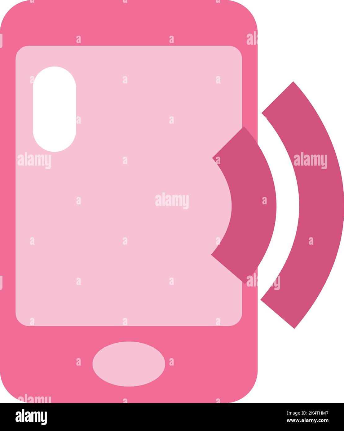 Phone call, illustration, vector on a white background Stock Vector ...