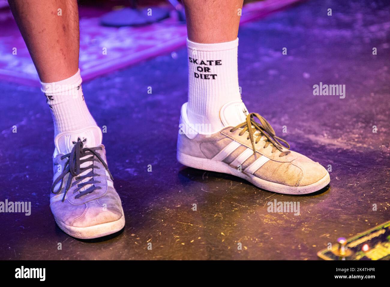 Barcelona, Spain. 2022.09.17. Bee Bee Sea band perform on stage of Sala ...