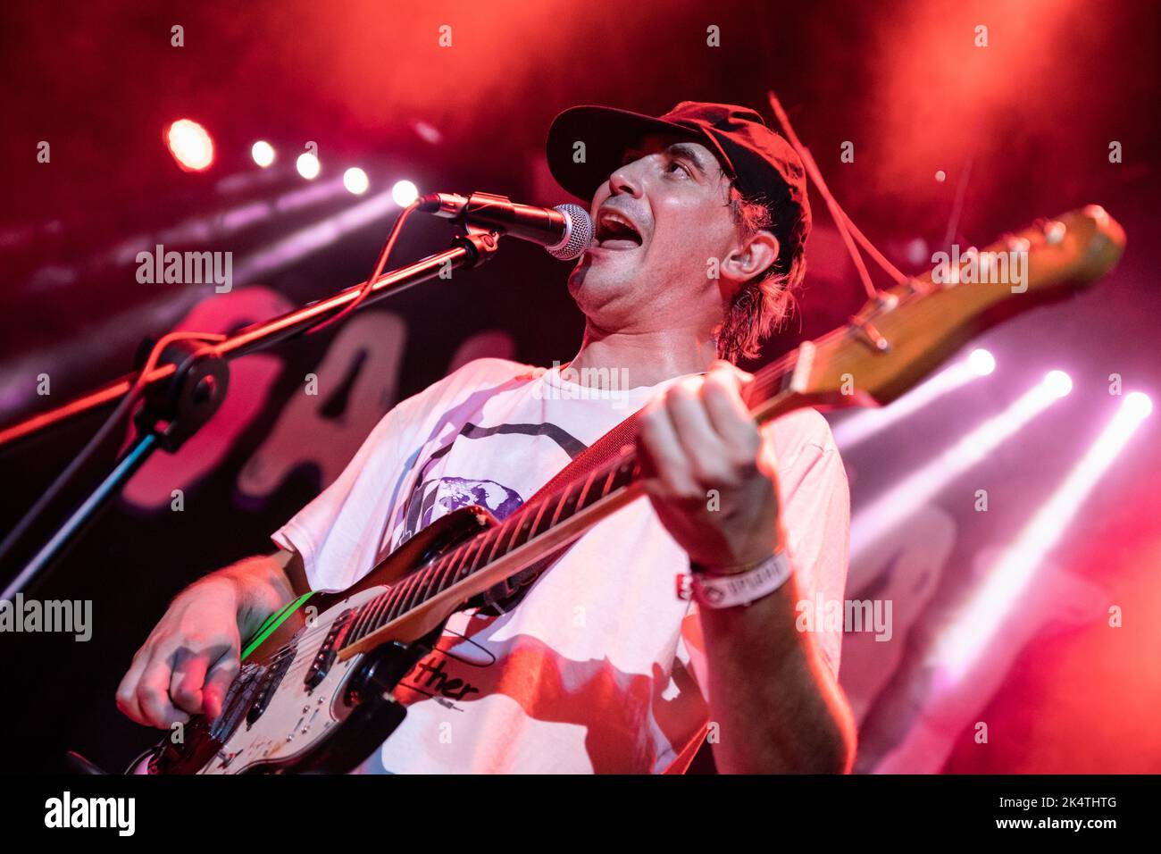 Barcelona, Spain. 2022.09.17. Bee Bee Sea band perform on stage of Sala ...