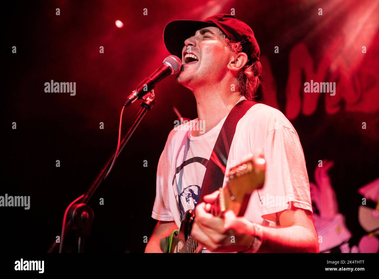 Barcelona, Spain. 2022.09.17. Bee Bee Sea band perform on stage of Sala ...