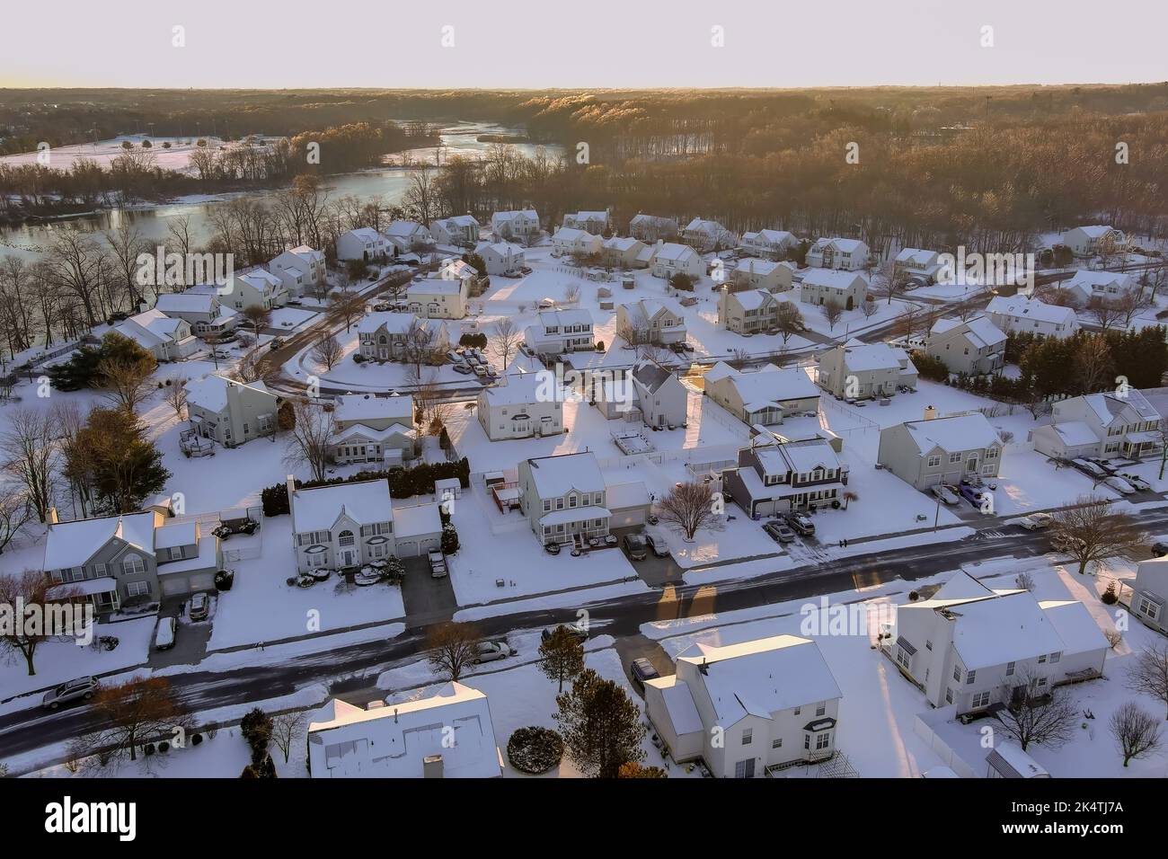 In this small town in New Jersey, residential housing complexes have ...