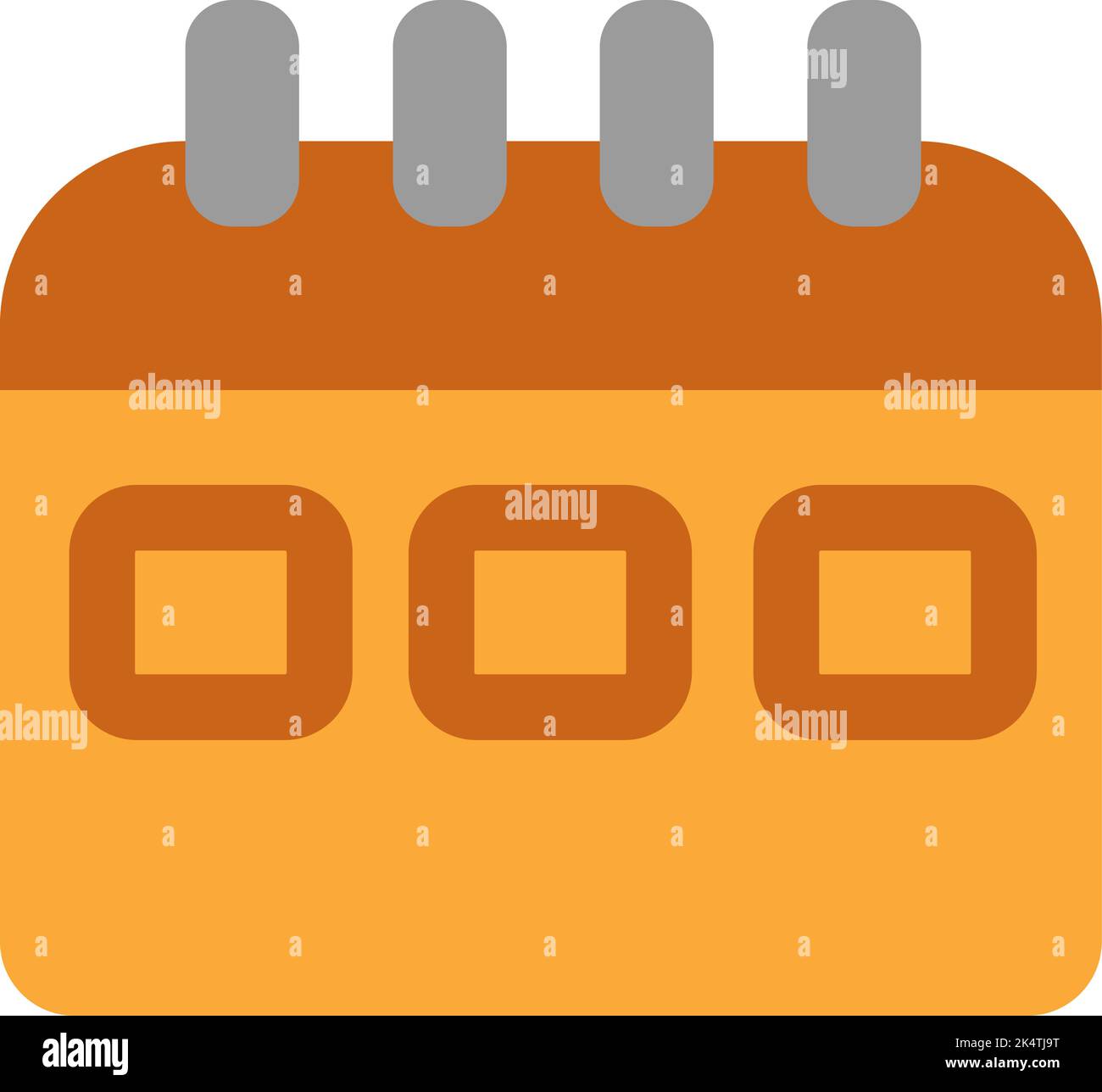 Thanksgiving calendar, illustration, vector on a white background Stock ...