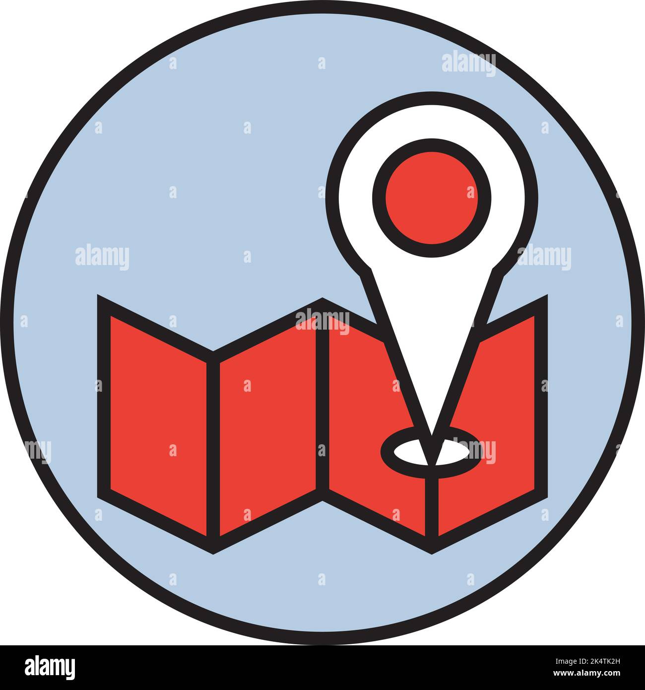 Travel location, illustration, vector on a white background Stock ...