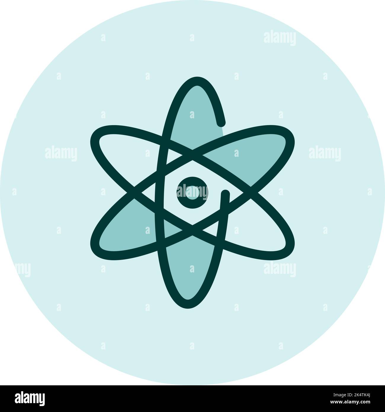 Academical discipline physics, illustration, vector on a white ...