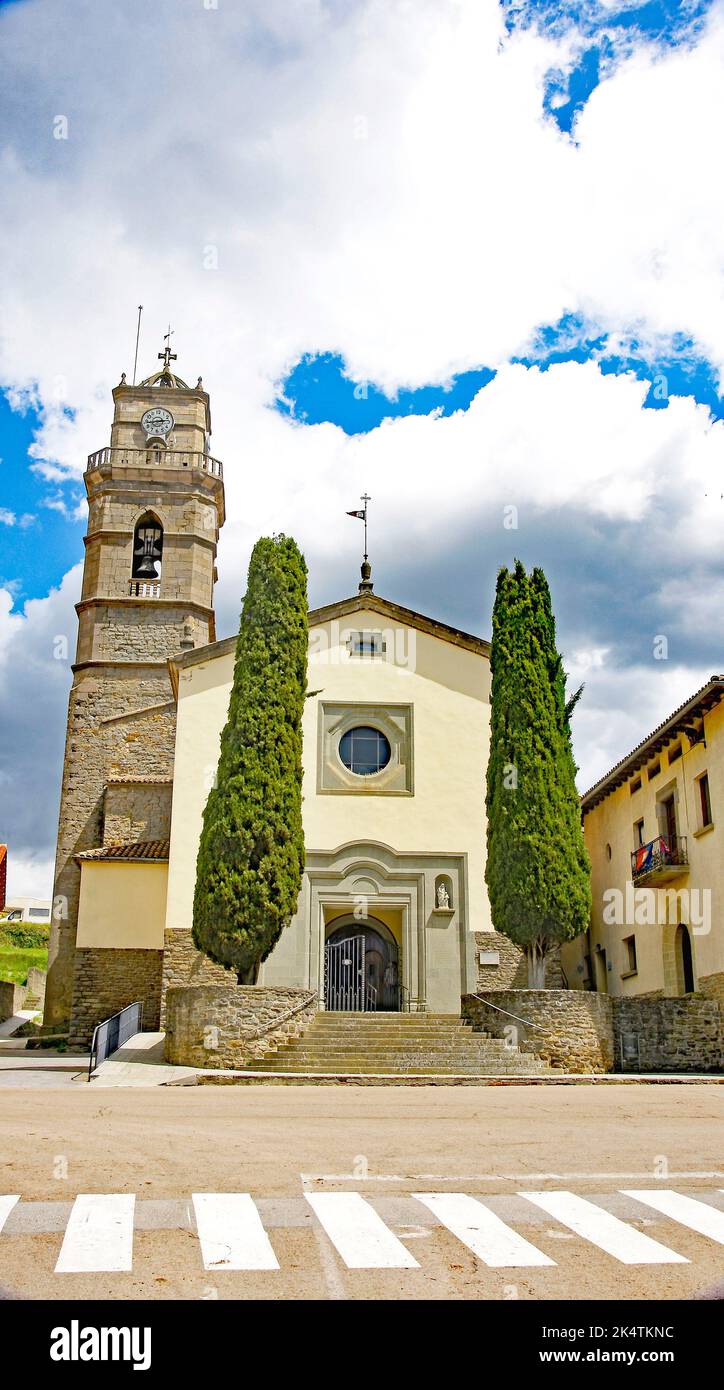 Church of Santa Maria de Corcó, L'Esquirol, Comarca del Osona ...