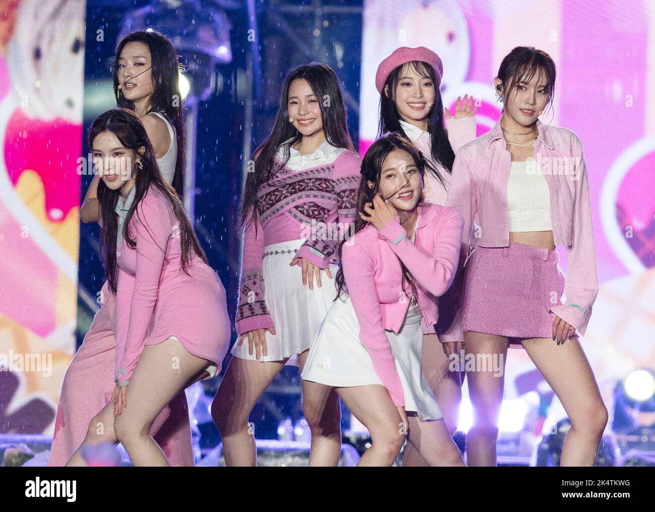 2 October 2022 - Seoul, South Korea : South Korean K-Pop girl group ...