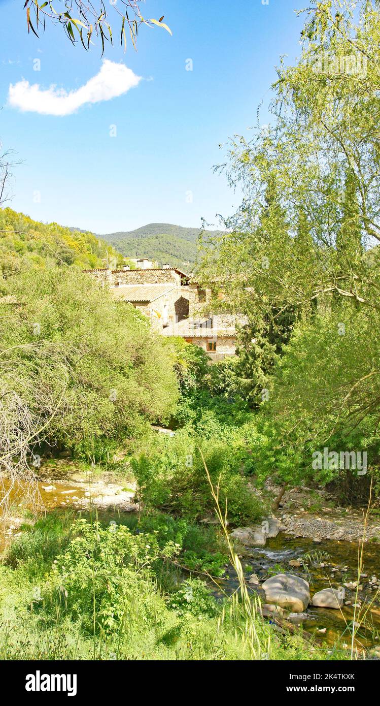 Osona region road hi-res stock photography and images - Alamy