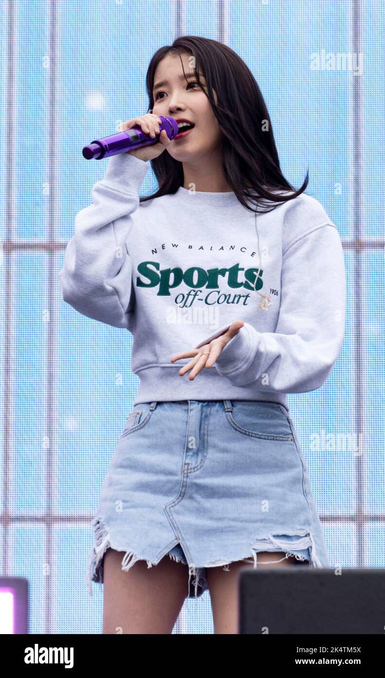 2 October 2022 - Seoul, South Korea : South Korean singer and actress ...