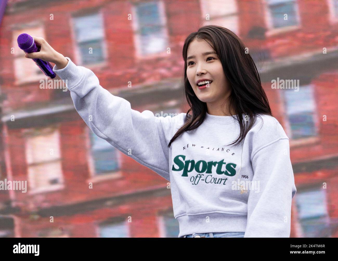 2 October 2022 - Seoul, South Korea : South Korean singer and actress ...
