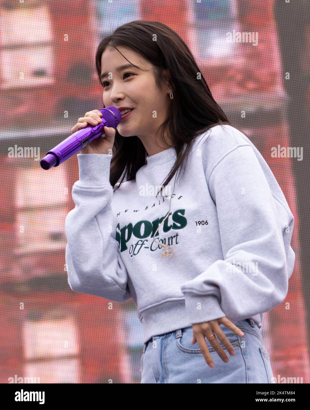 2 October 2022 - Seoul, South Korea : South Korean singer and actress ...