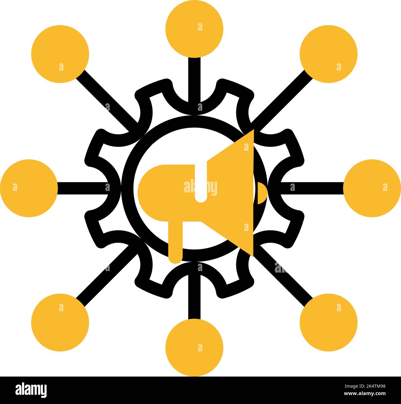 Advertising screen Stock Vector Images - Alamy