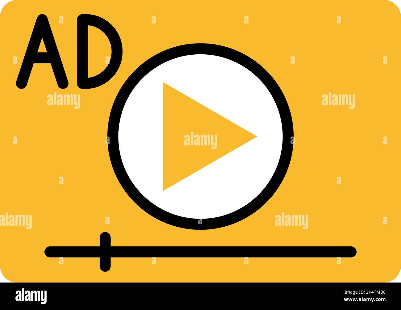 Video marketing icon vector Cut Out Stock Images & Pictures - Alamy
