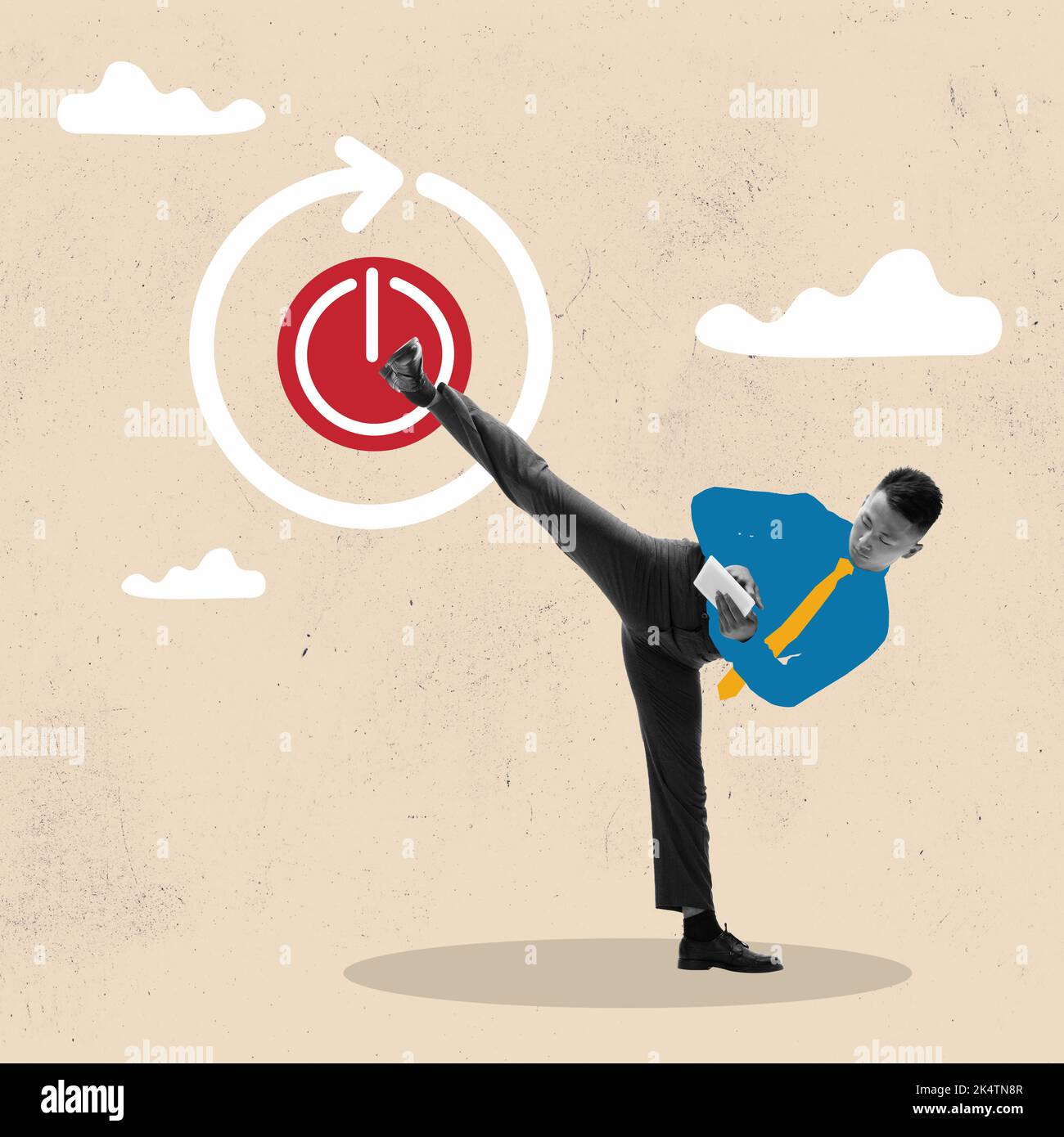 Aiming at target, reaching goal or achievement, team collaboration or ...