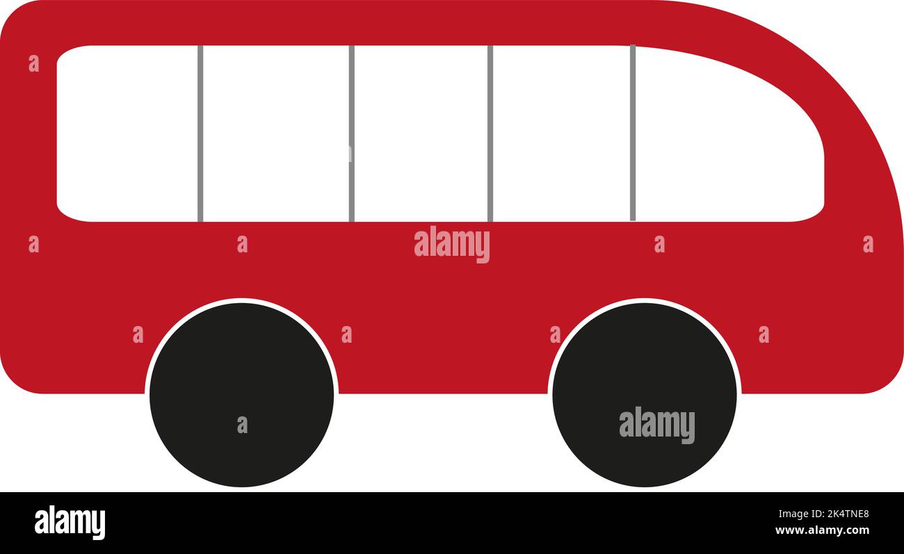 Child london red bus Stock Vector Images - Alamy