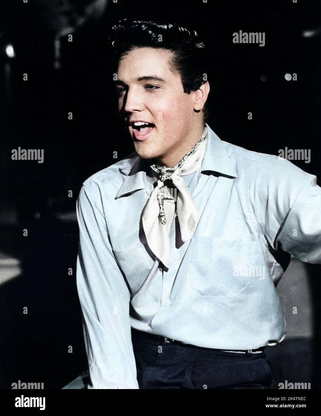 Elvis Presley in "King Creole" (Paramount, 1958). Publicity photo ...