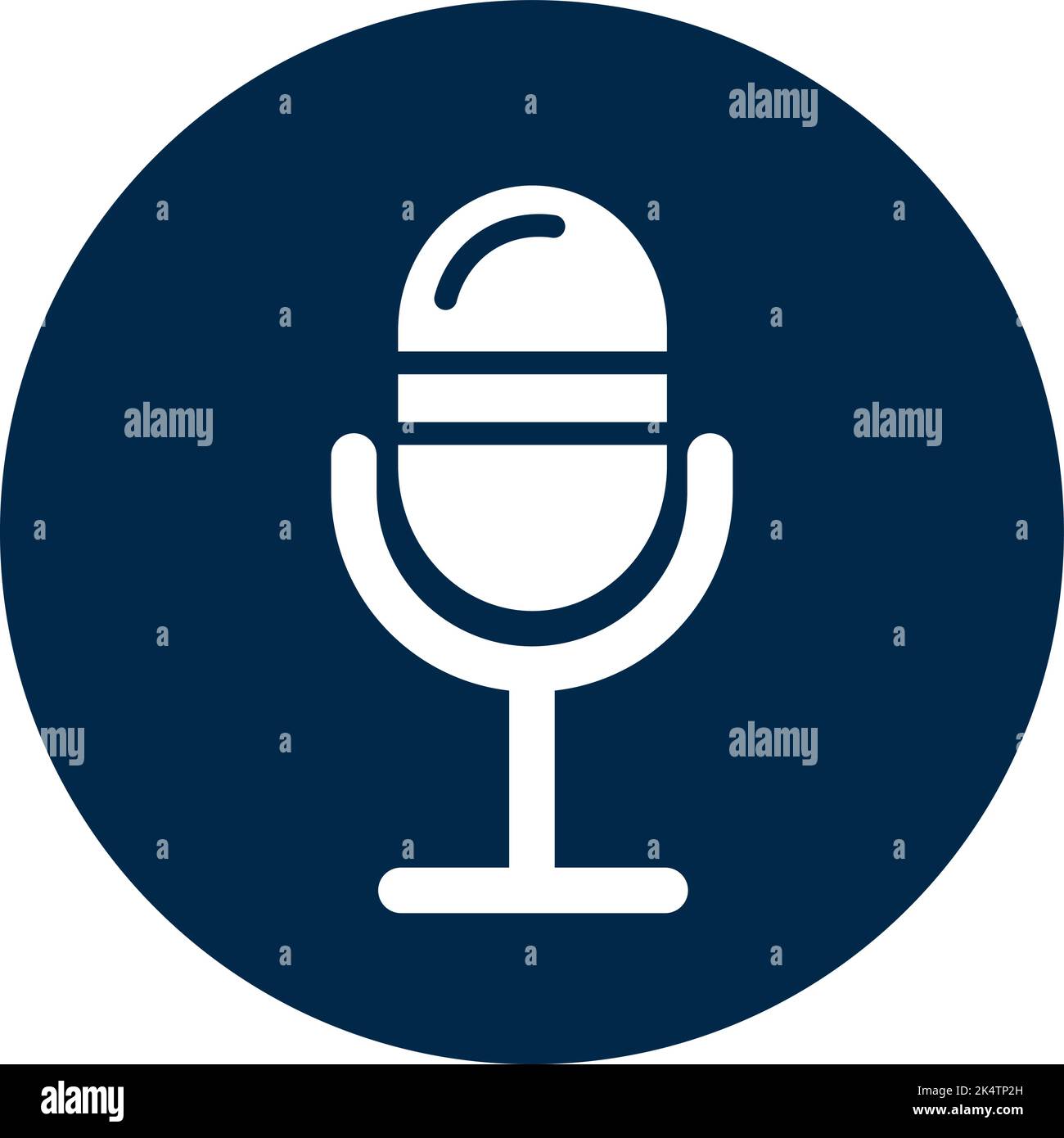Hand microphone icon digital hi-res stock photography and images - Alamy