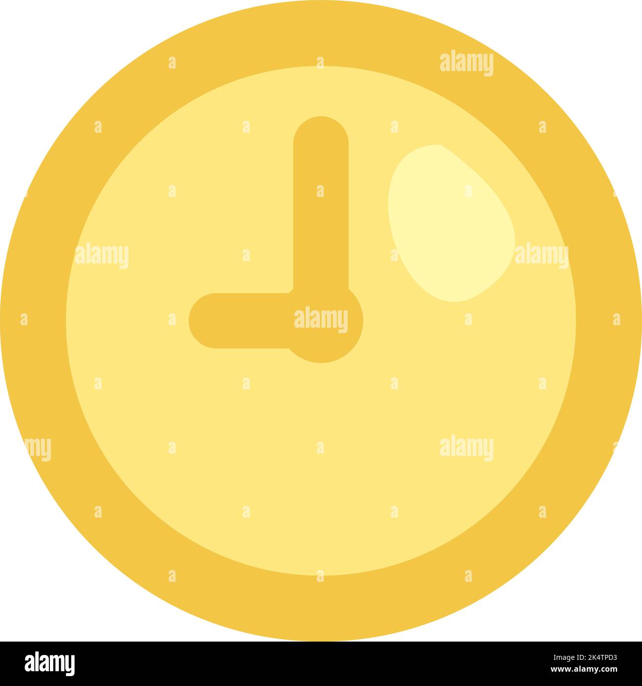 Job clock Stock Vector Images - Alamy