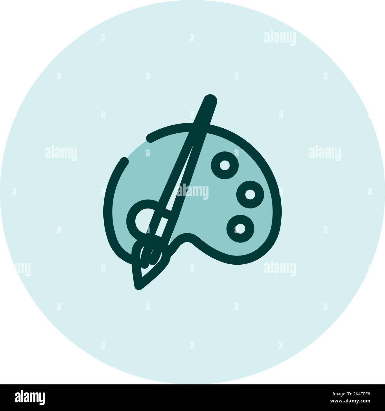 Academical discipline art, illustration, vector on a white background ...