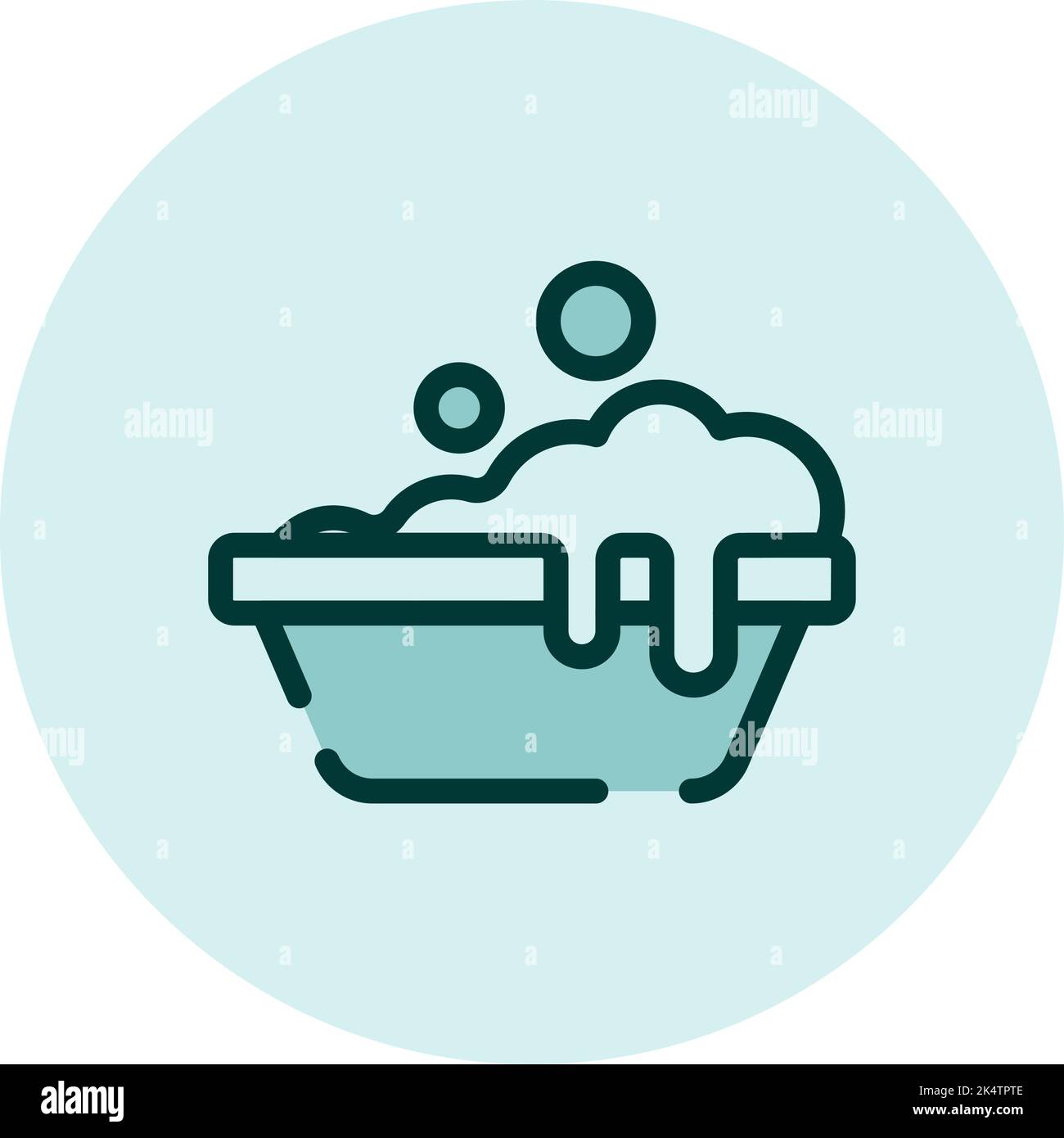 Clean washing, illustration, vector on a white background Stock Vector ...