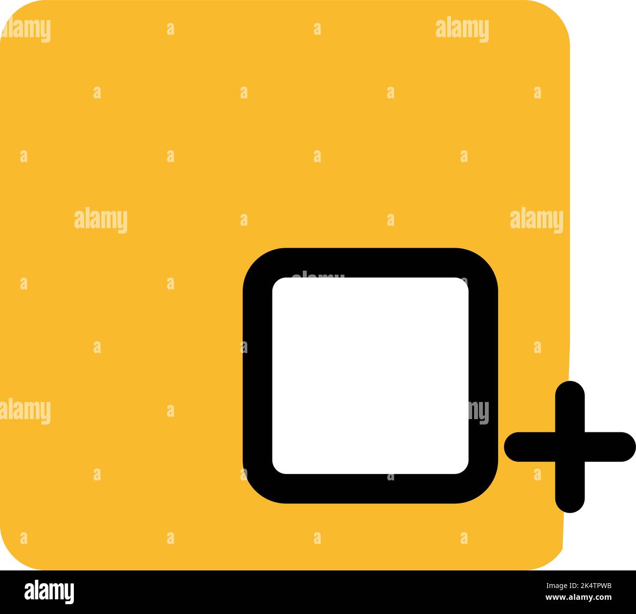 Video editor picture insert, illustration, vector on a white background ...