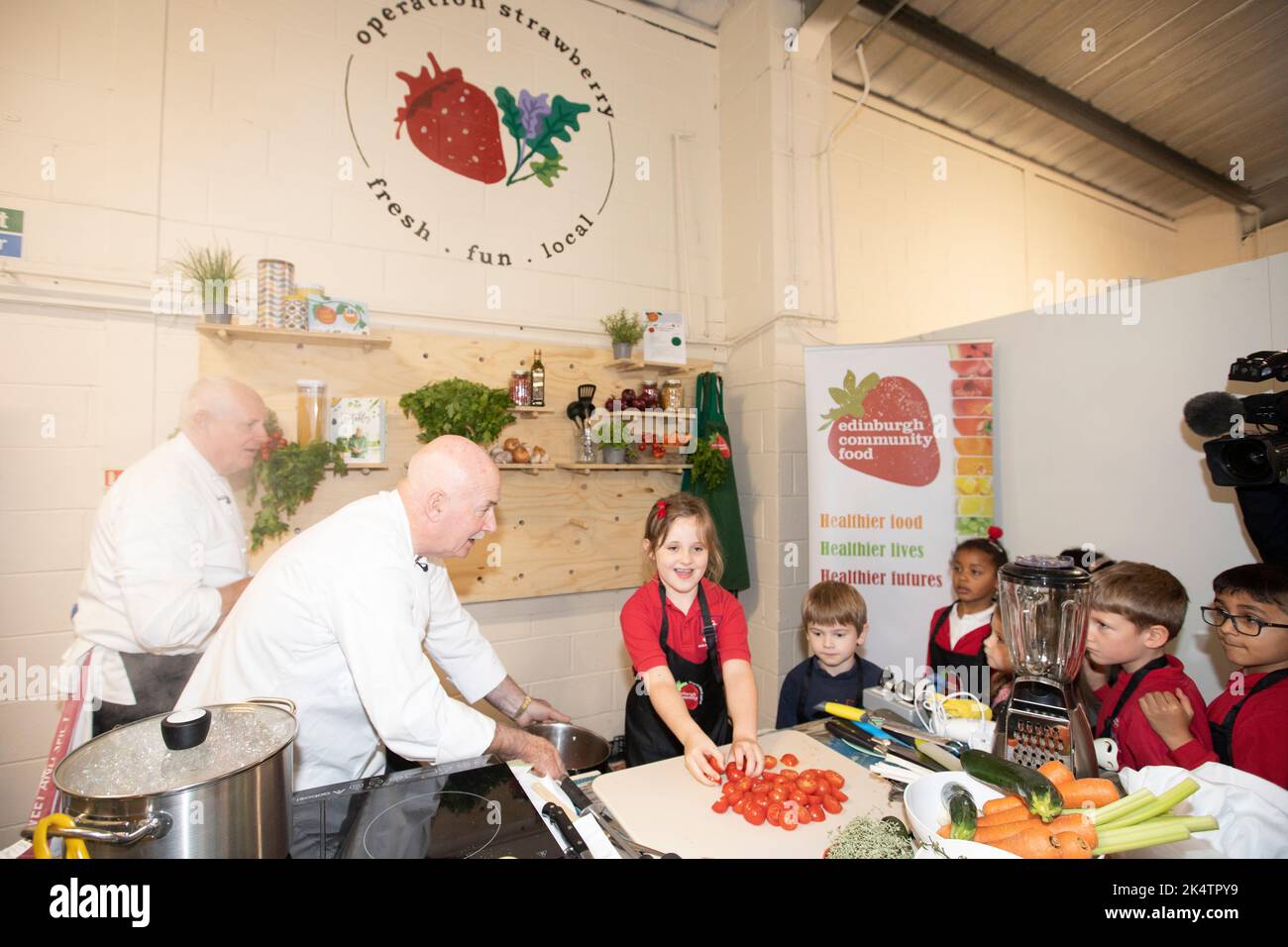 Edinburgh. Scotland. UK. 4th October 2022. Edinburgh Community Food and ...