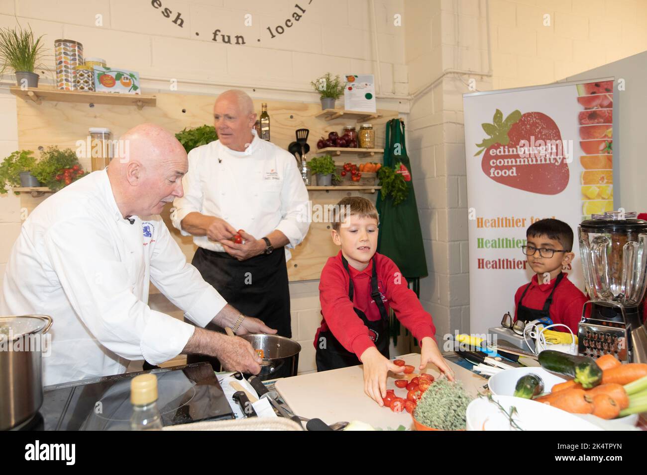 Edinburgh. Scotland. UK. 4th October 2022. Edinburgh Community Food and ...